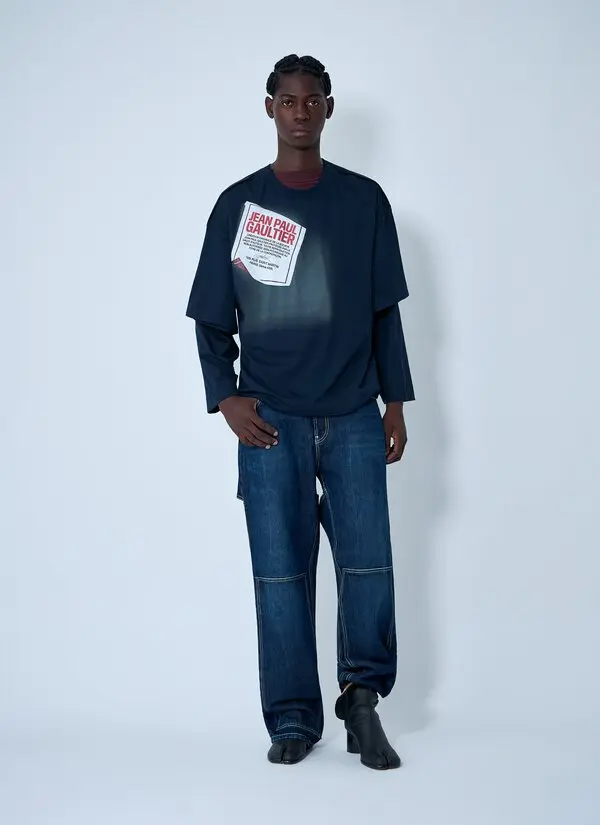 JEAN PAUL GAULTIER Cut-out Denim Jeans