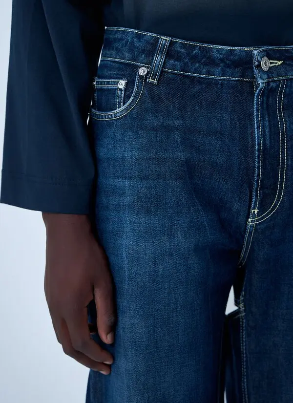 JEAN PAUL GAULTIER Cut-out Denim Jeans