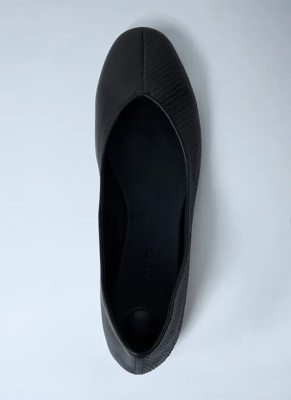 Jacquemus Les Ballerines Ovalo Almond Toe Flats