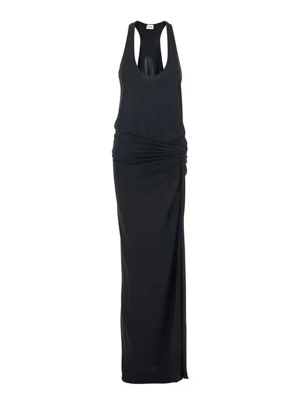Andamane Juno' Long Dress With Ruche Detail - Multicolor