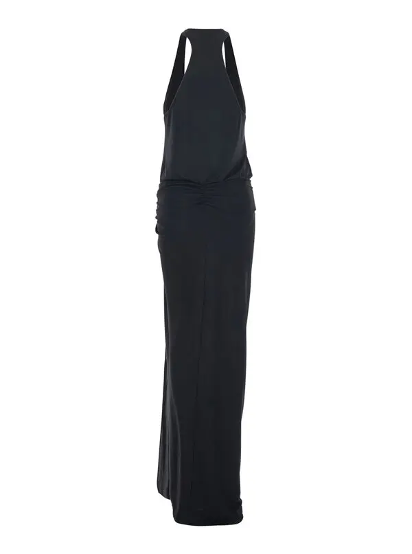 Andamane Juno' Long Dress With Ruche Detail - Multicolor