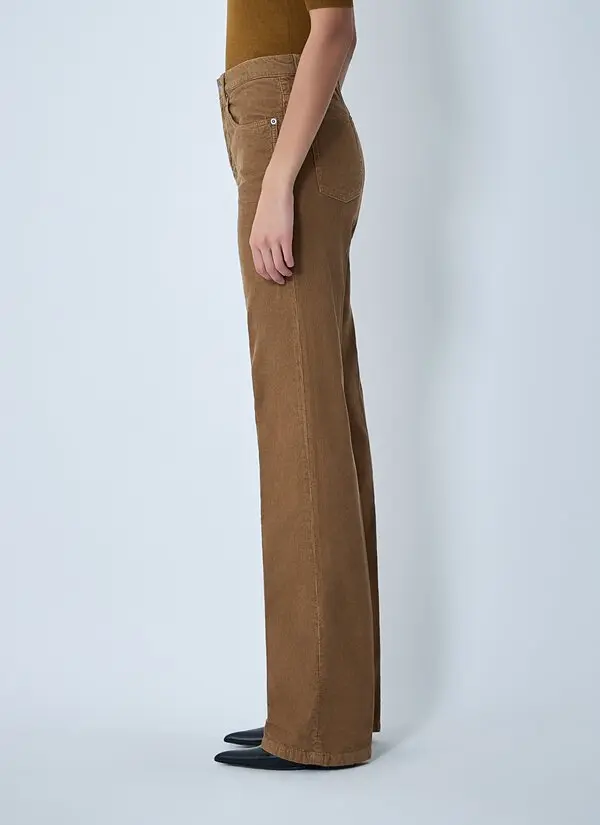 Saint Laurent Clyde Corduroy Pants - Cream