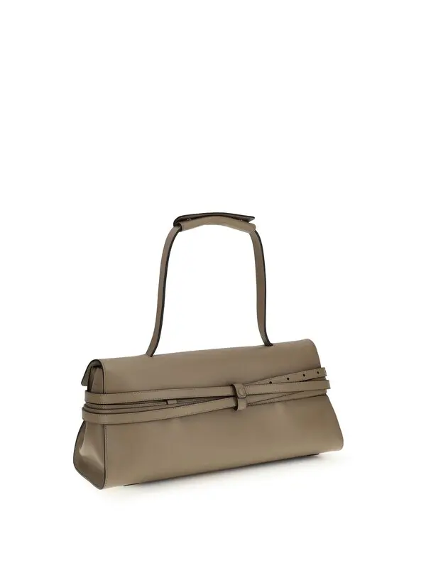 Moschino Tie Me Shoulder Bag - Cream