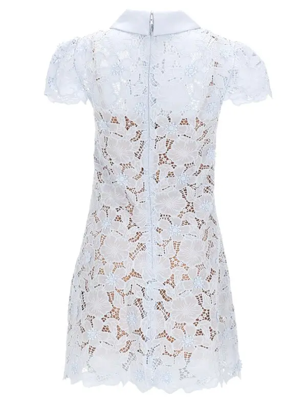 SELF-PORTRAIT Lace Mini Dress - Multicolor
