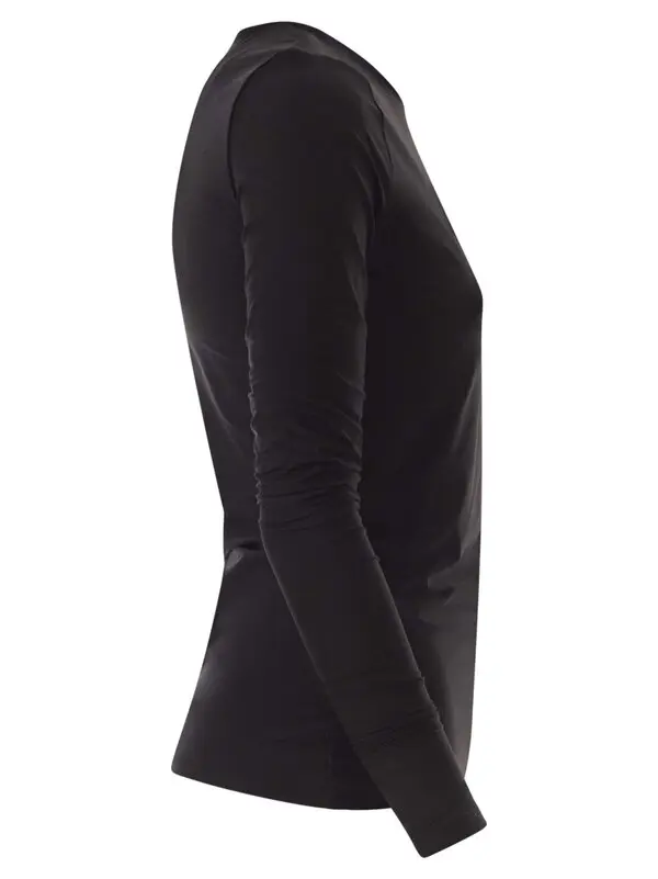 Sportmax Long-sleeved Jersey T-shirt