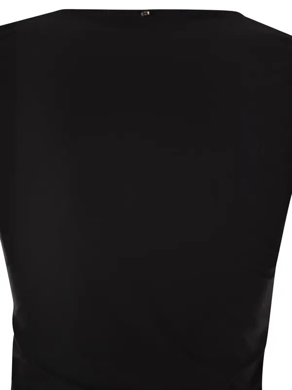 Sportmax Long-sleeved Jersey T-shirt