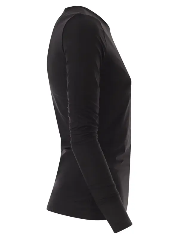 Sportmax Long-sleeved Jersey T-shirt