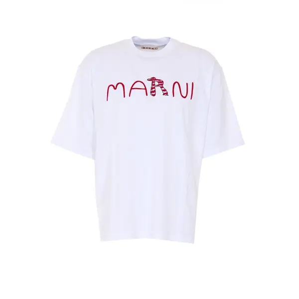 Marni Animal Alphabet T-shirt - White