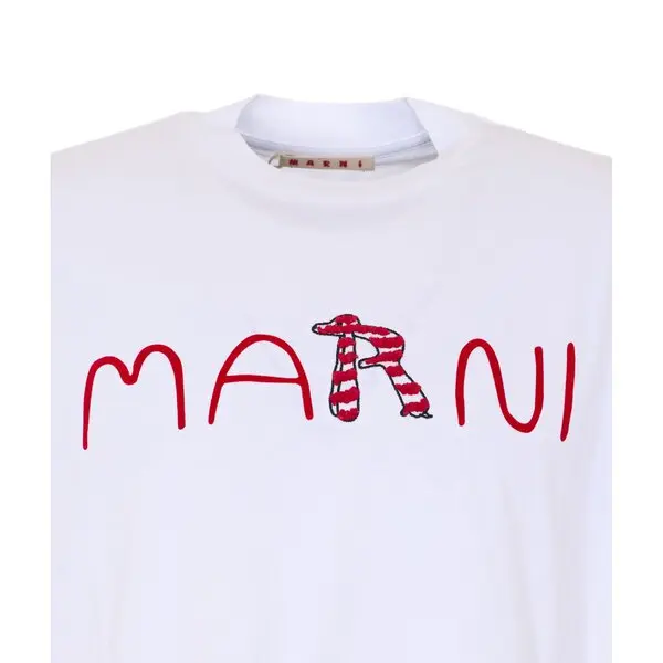 Marni Animal Alphabet T-shirt - White