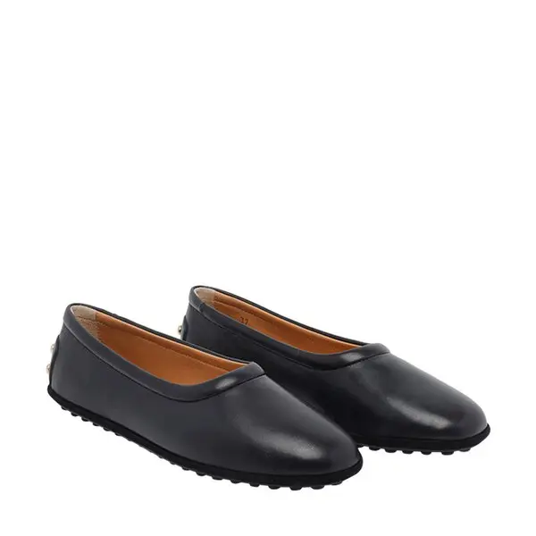 TOD'S Flat Ballet Shoes - Black