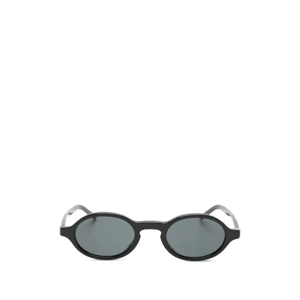 Saint Laurent Oval Frame Sunglasses - Black