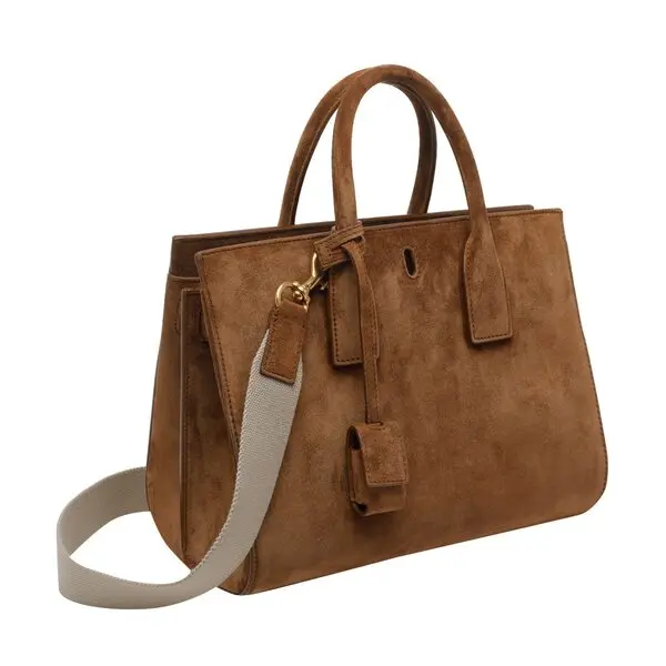 Saint Laurent Sac De Jour Handbag - Cream