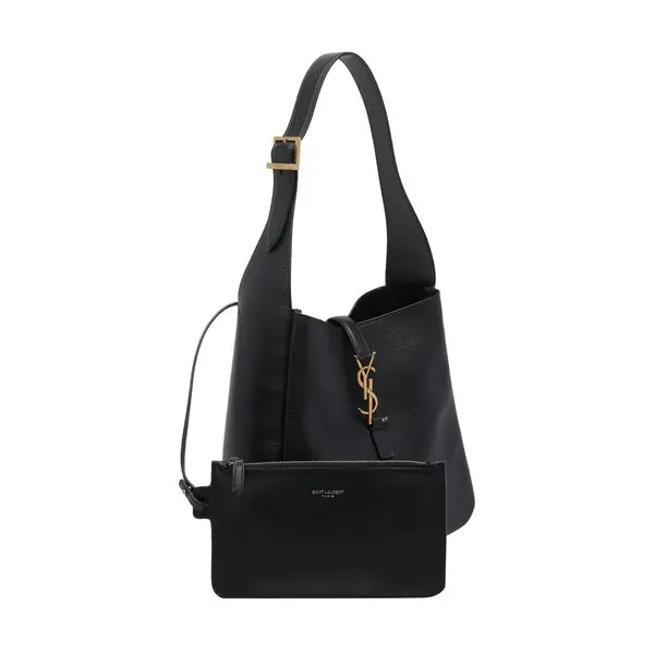 Saint Laurent Small Le 5 A 7 Shoulder Bag - Black