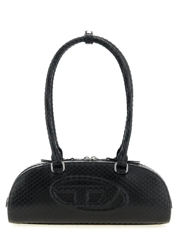 DIESEL® 1dr Dome Shoulder Bag - Black