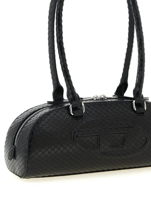 DIESEL® 1dr Dome Shoulder Bag - Black