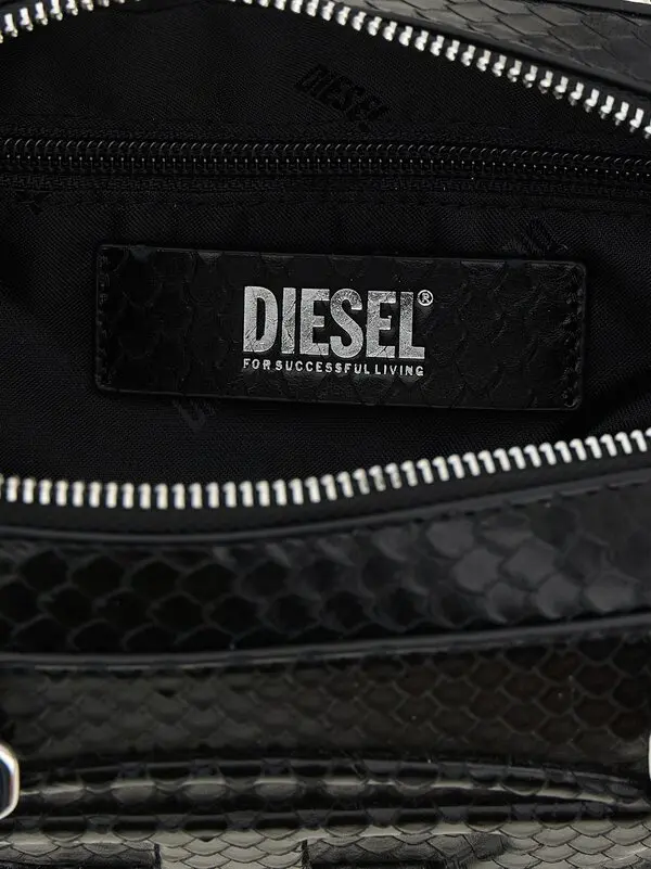 DIESEL® 1dr Dome Shoulder Bag - Black