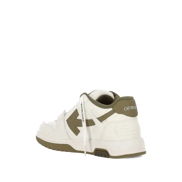 Off-White Low-top Sneakers With Arrow Detail - White