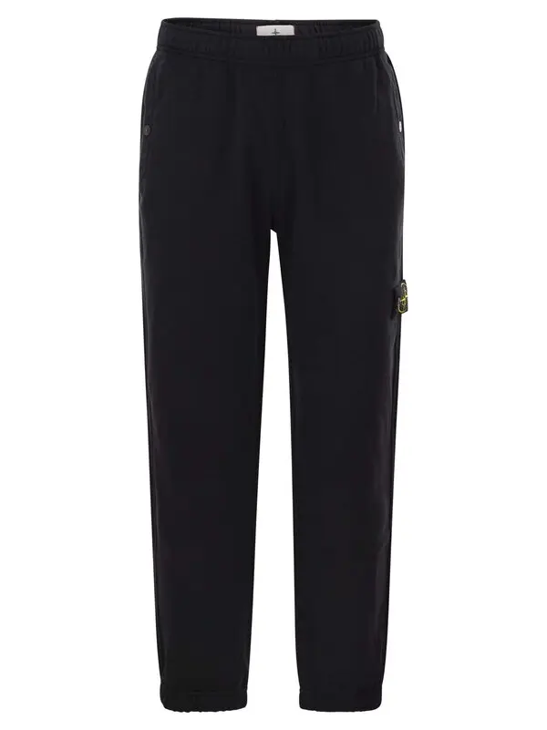 Stone Island Regular Fit Jogger Trousers With Seasonal Pocket