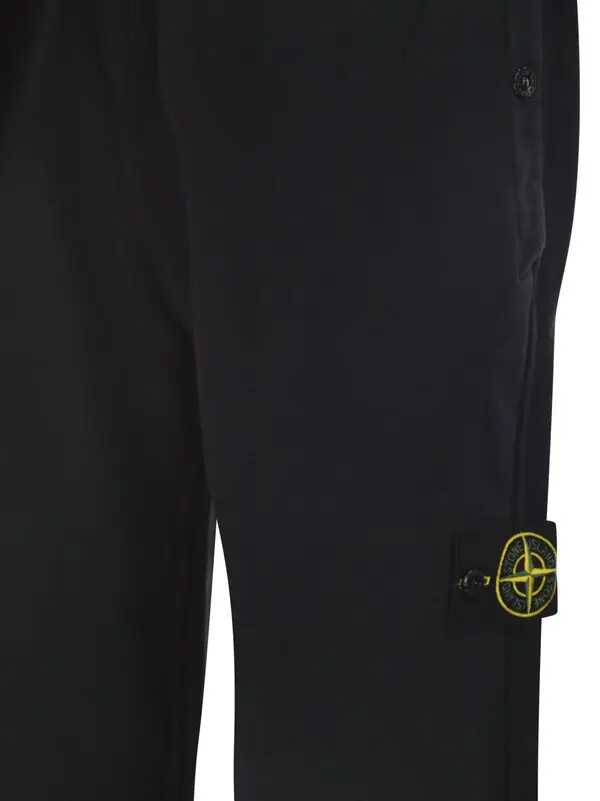 Stone Island Regular Fit Jogger Trousers With Seasonal Pocket