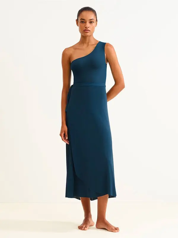 ERES Julieta Wrap Skirt - Blue
