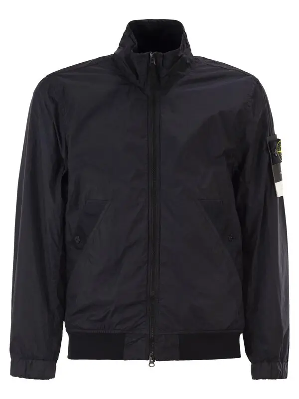 Stone Island Zip-up Jacket - Blue