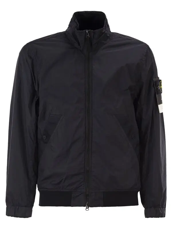 Stone Island Zip-up Jacket - Blue