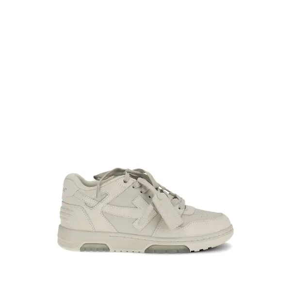 Off-White Suede Low-top Trainers - Gray