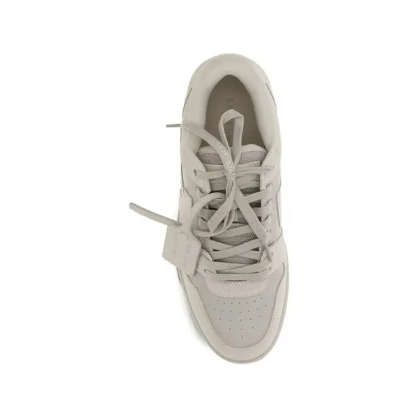 Off-White Suede Low-top Trainers - Gray