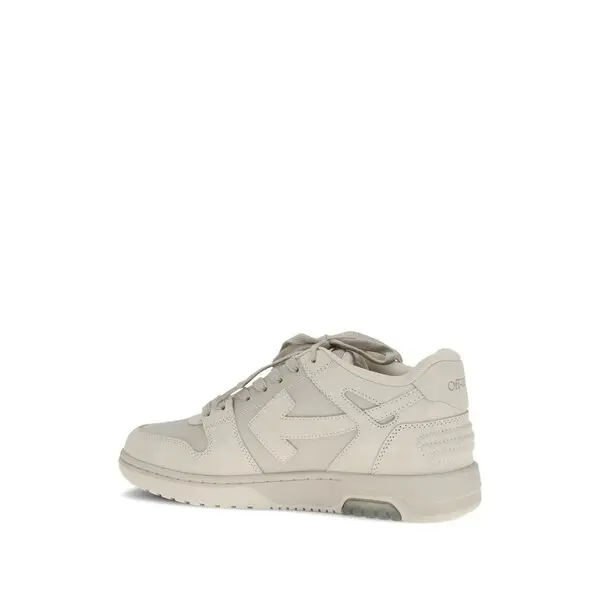 Off-White Suede Low-top Trainers - Gray