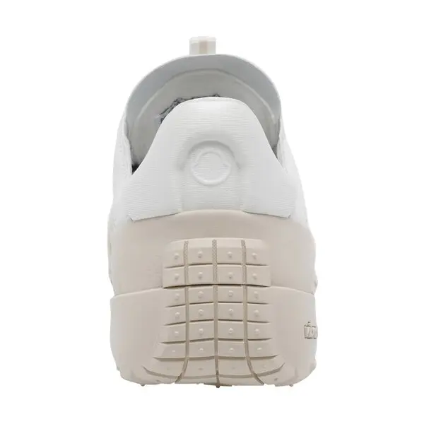 Moncler Trailgrip Leather And Mesh Sneakers - White