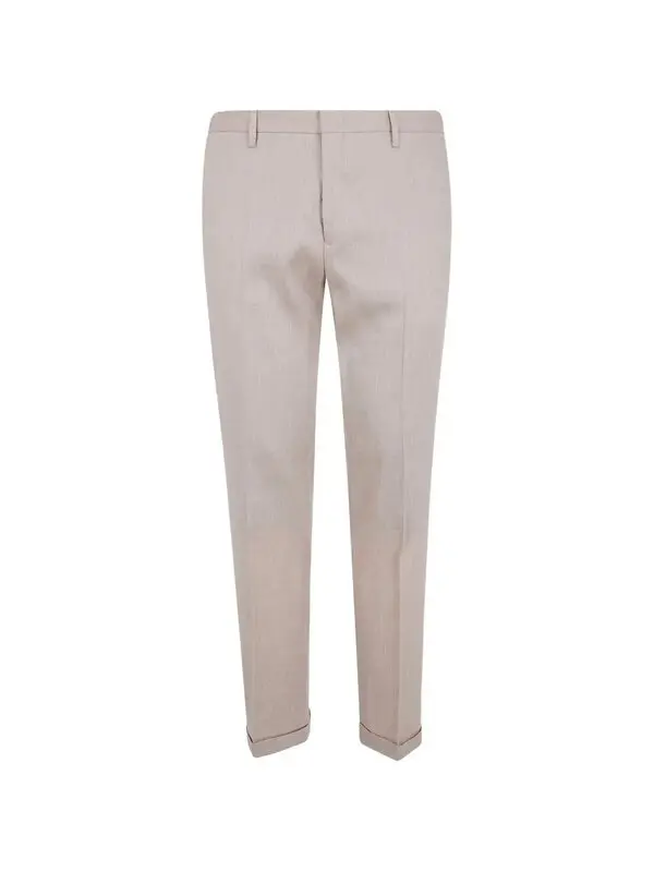 Paul Smith Tailored Linen Wool Blend Trousers