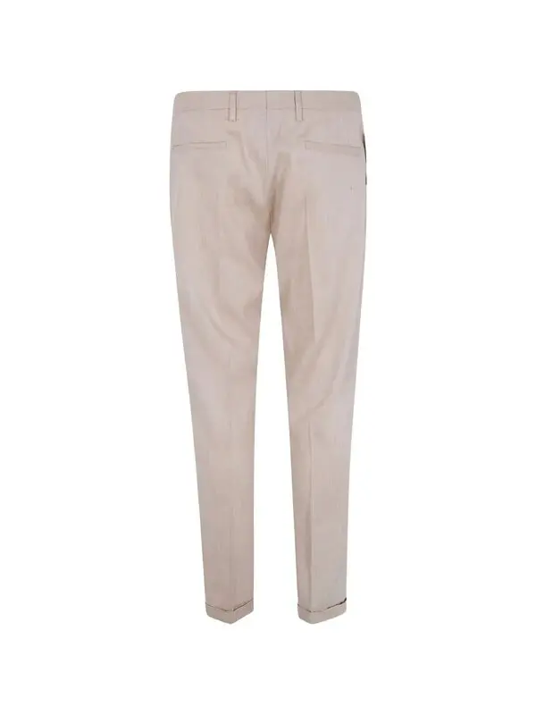 Paul Smith Tailored Linen Wool Blend Trousers