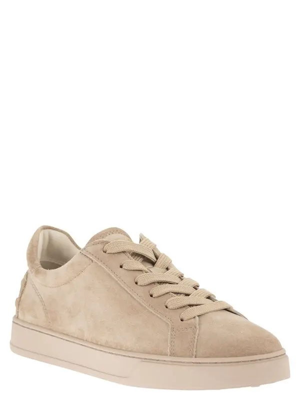 TOD'S Suede Leather Trainers - Pink