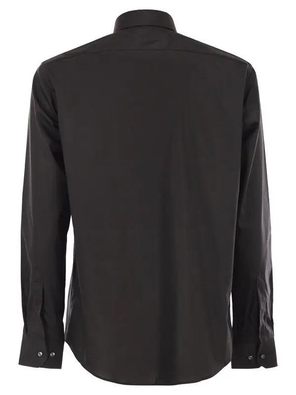 BOSS Regular Fit Shirt In Easy-iron Cotton Poplin
