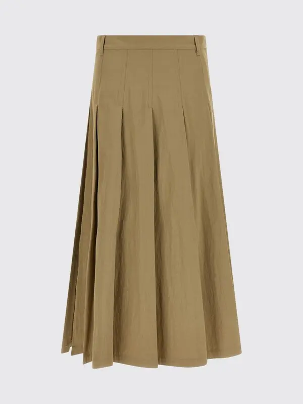 Max Mara Pleated Skirt - Brown