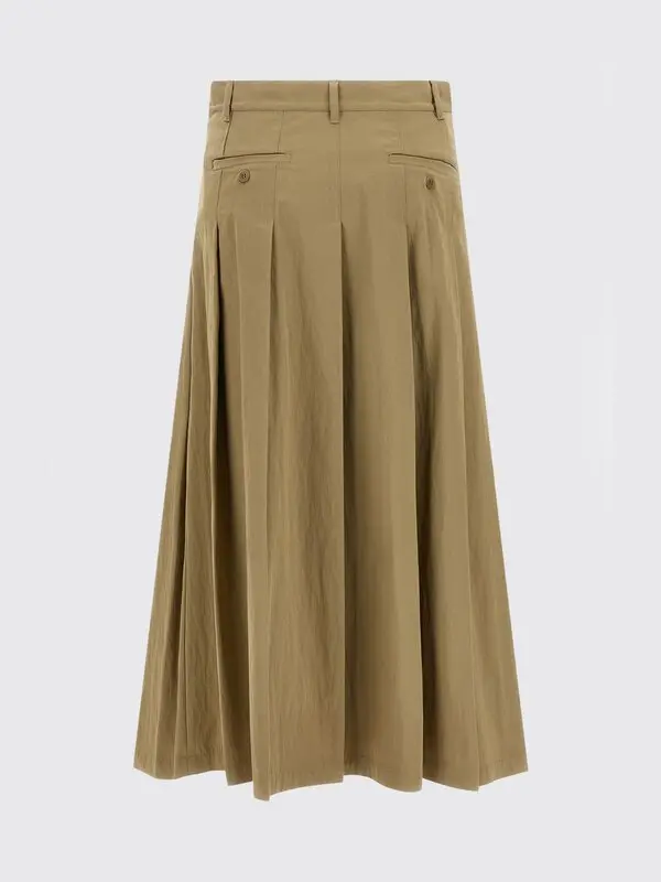 Max Mara Pleated Skirt - Brown