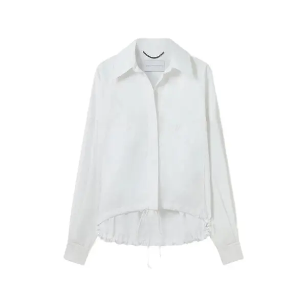 Stella McCartney Cotton Shirt With Drawstring Hem