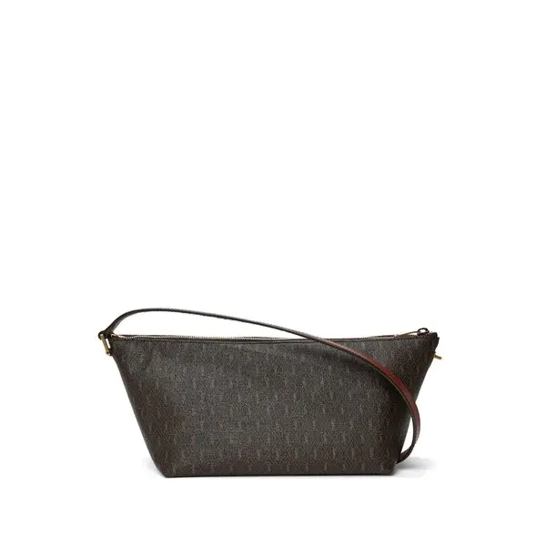 Saint Laurent Monogram Print Shoulder Bag