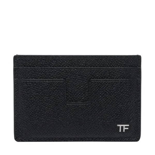 TOM FORD T Line Cards Holder - Black