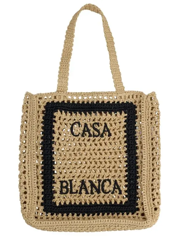 Casablanca Tote Bag - Cream