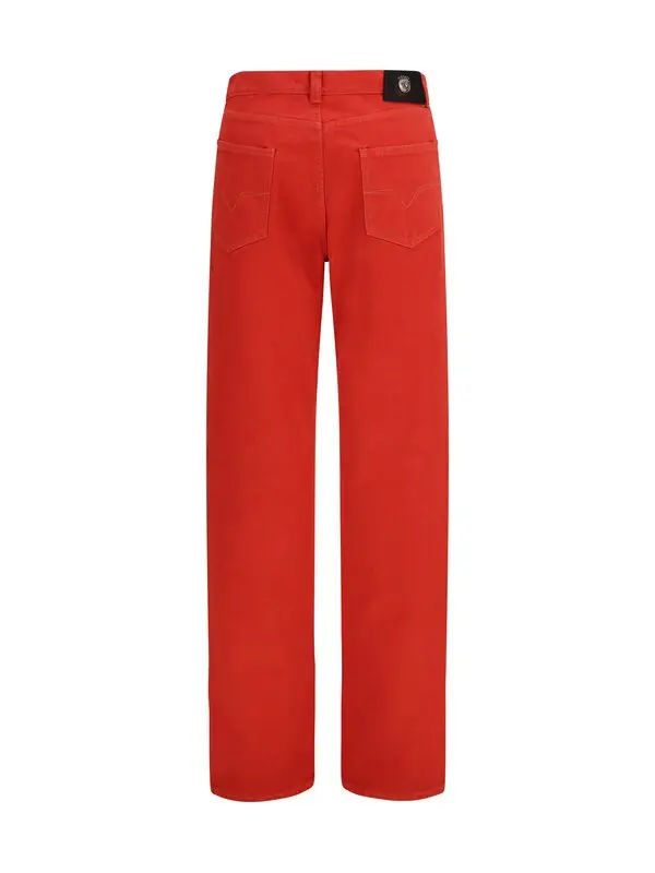 Versace Regular-fit Cotton Denim Jeans