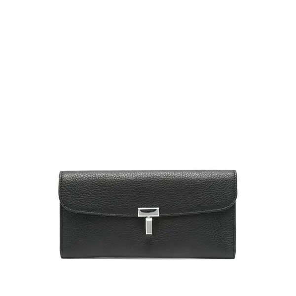 TOTEME Twist-lock Wallet - Black