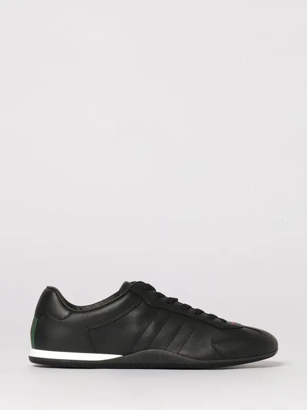 Gucci Calf Skin Lace-up Sneakers