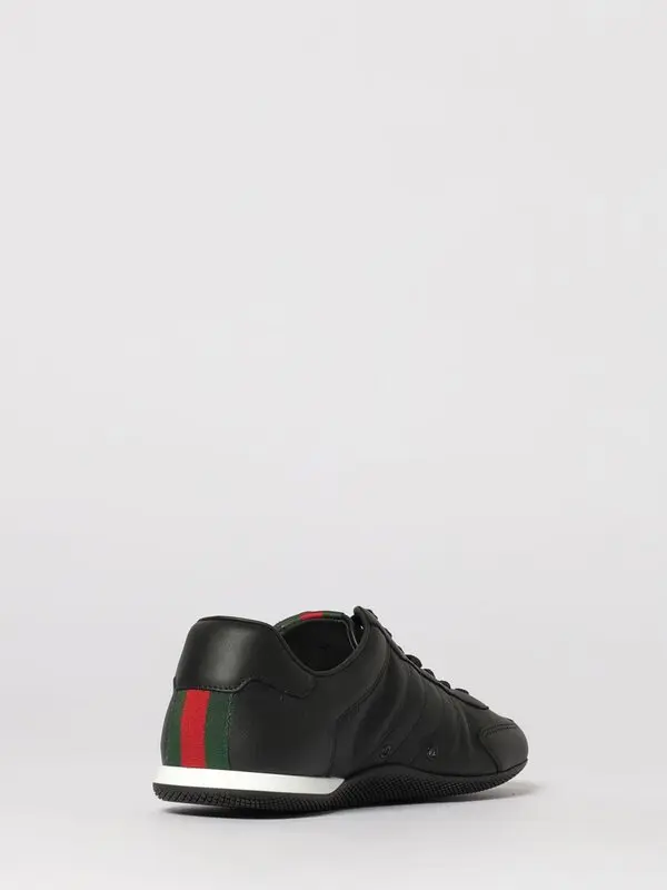 Gucci Calf Skin Lace-up Sneakers