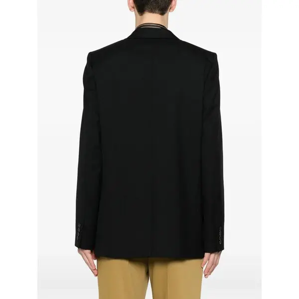 Saint Laurent Virgin Wool Single-button Blazer