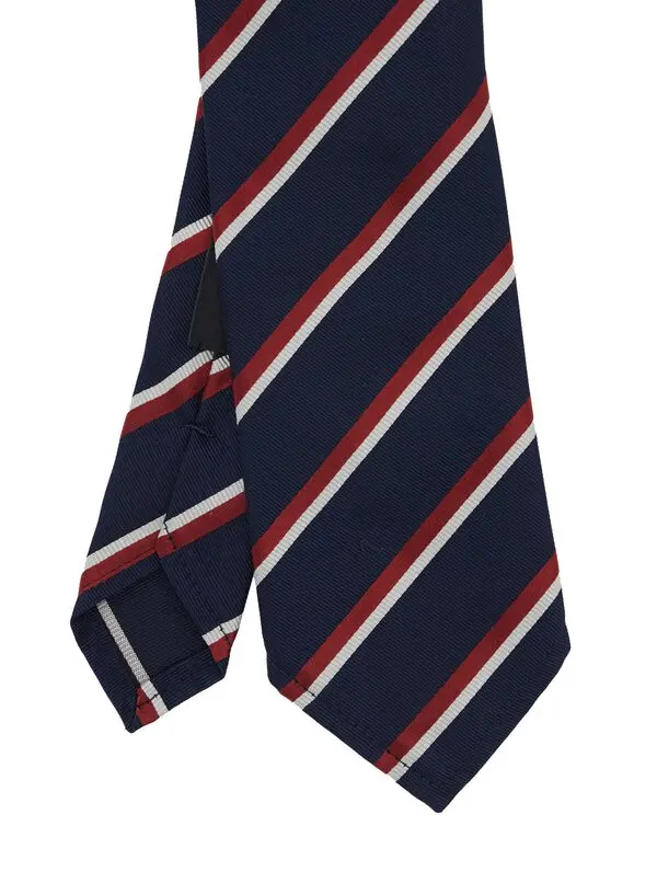 Dsquared2 Striped Silk Neck Tie - Multicolor