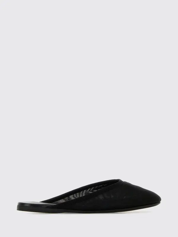 Miu Miu Flat Ballerina Shoes - Black