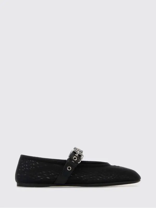 Miu Miu Ballet Flat With Buckled Strap