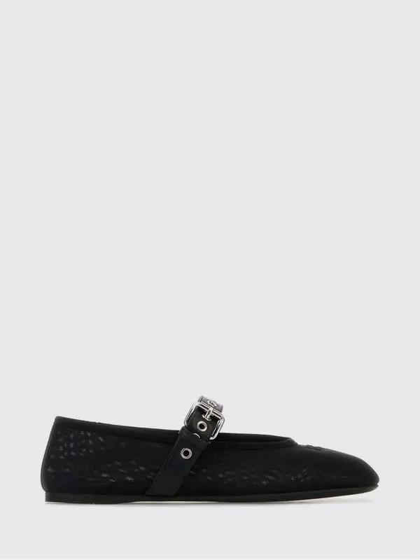 Miu Miu Ballet Flat With Buckled Strap