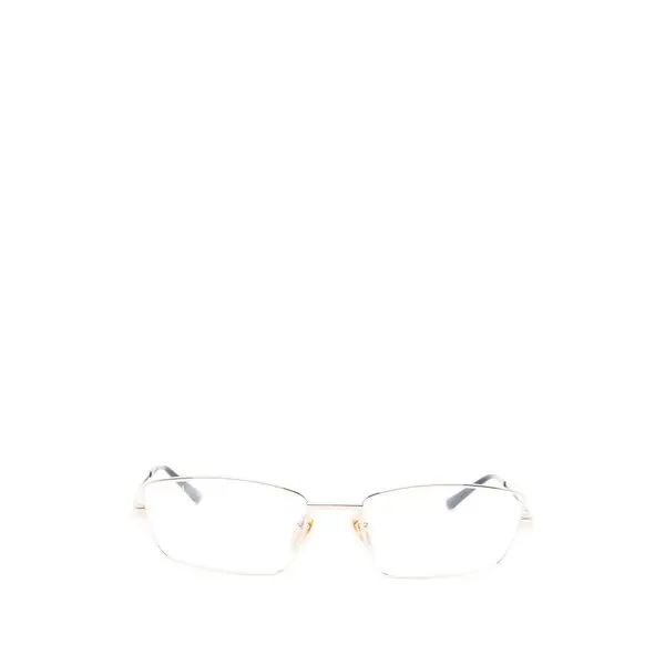 Gucci Rectangle Frame Eyeglasses - Silver